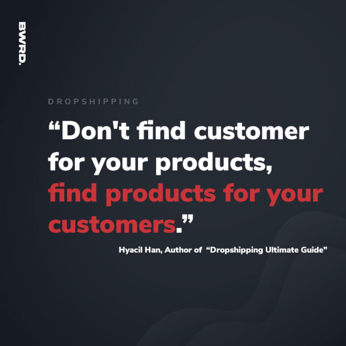 10 great dropshipping quotes you can learn from - Matter by Bowred